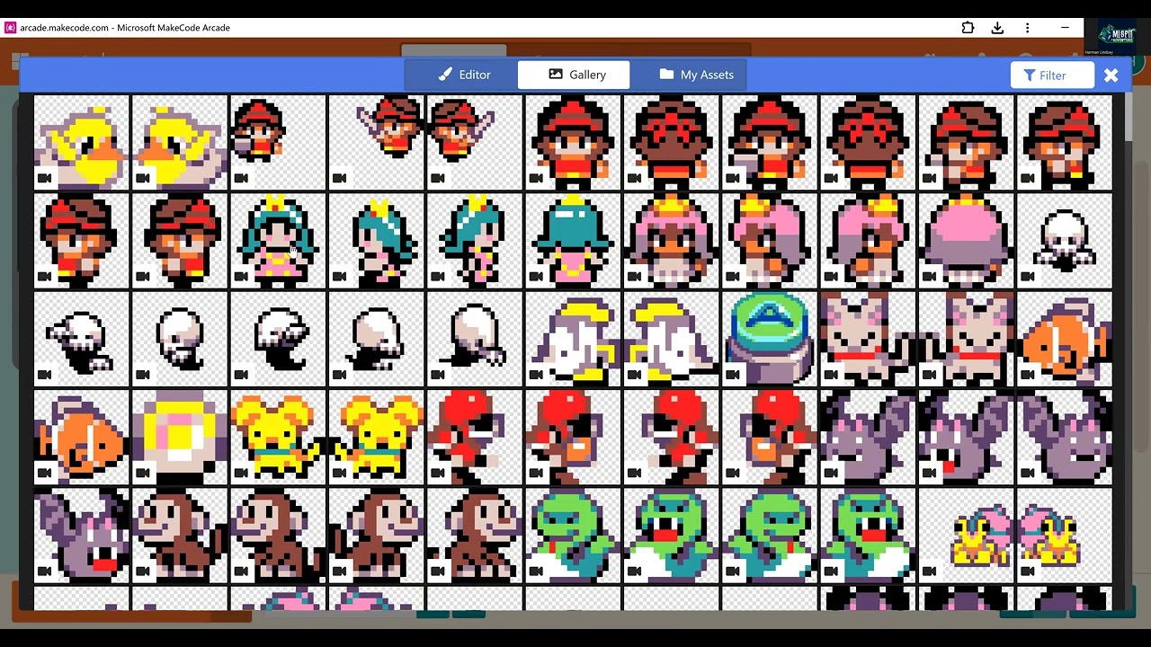 Character Animations in MakeCode Arcade