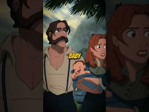 Tarzan is Elsa’s BROTHER?! #disney #frozen #tangled #littlemermaid #pixar