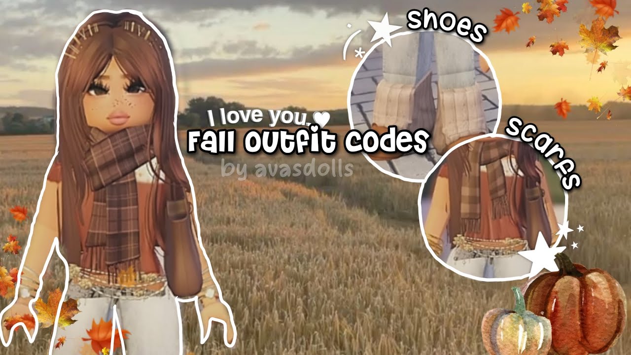 50+ BLOXBURG FALL OUTFIT CODES