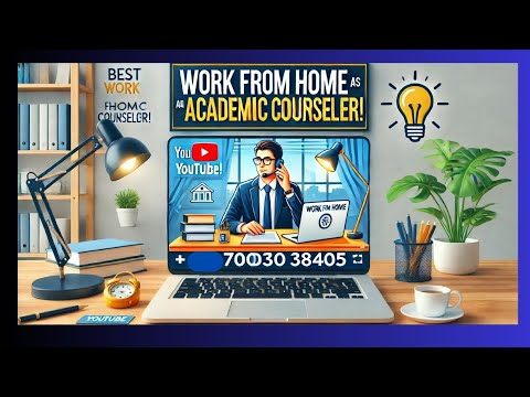 "Top Work-from-Home Job: Education & Career Counselor | Part-Time & Full-Time | Call +91 7003038405"