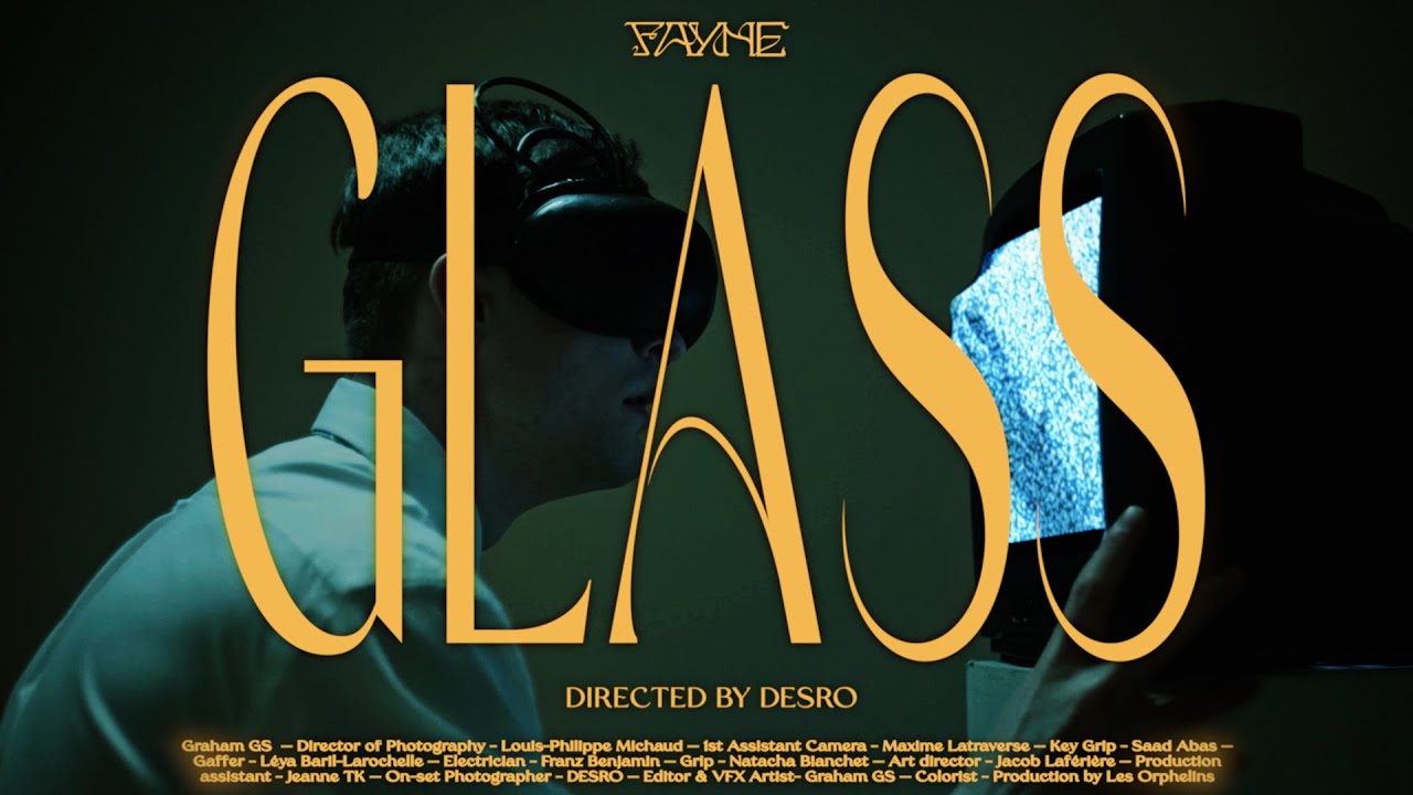 Fayne - Glass (Official Music Video)