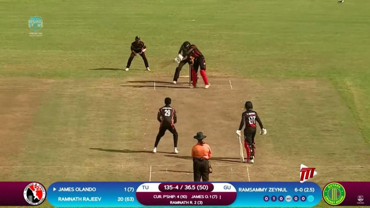 West Indies Rising Stars Under-19 Men’s 50-Over Championship: T&T Beat Guyana