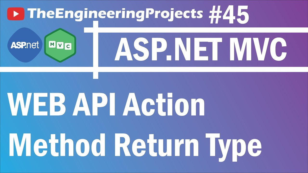 45 ASP .NET MVC - WEB API Action Method Return Type