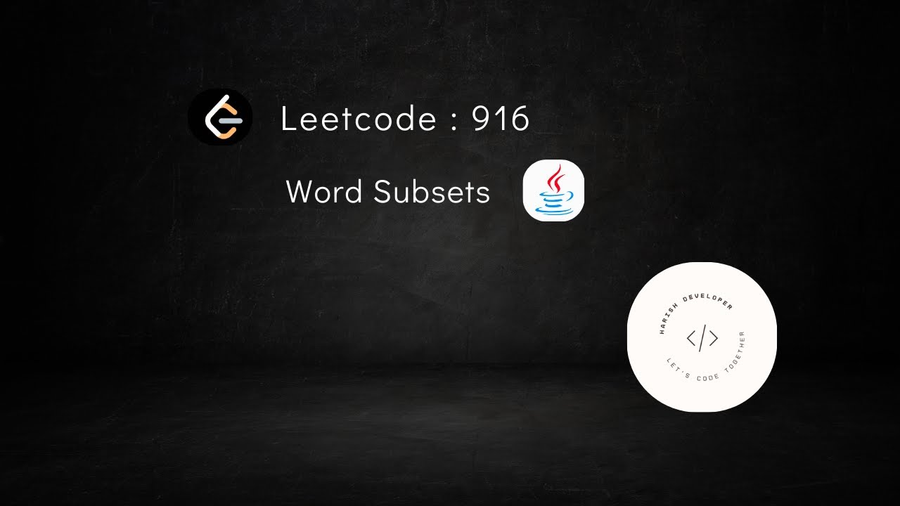916.Words Count in java | Easy Solution | Leetcode