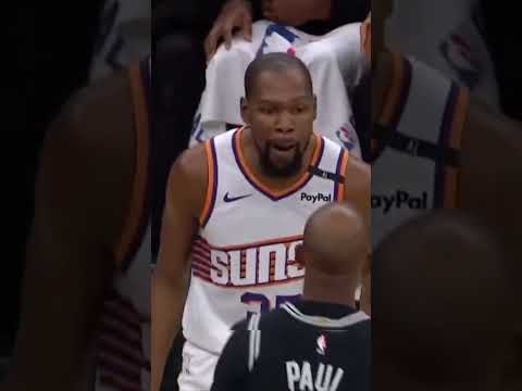 Kevin Durant & Chris Paul Exchange Words #nba