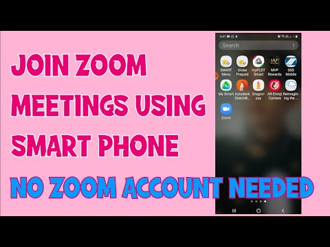 Joining Zoom Meetings From a Mobile Phone WITHOUT A ZOOM ACCOUNT