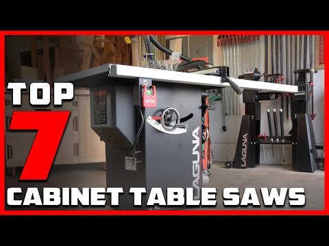 Discover the 7 Must-Have Cabinet Table Saws for Your Workshop!