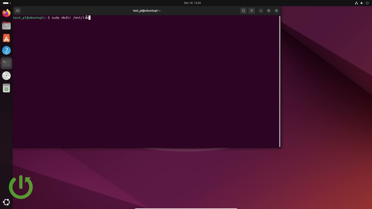 Ubuntu (Linux) – How to Mount an ISO File