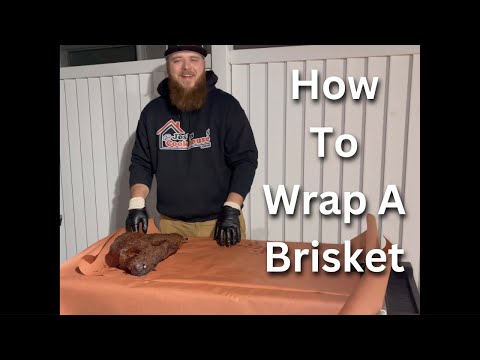 How To Wrap A Brisket In Butcher Paper: Brisket 101