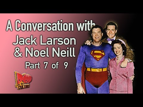Jack Larson and Noel Neill talk about the death of George Reeves (Superman) Part 7 of 9