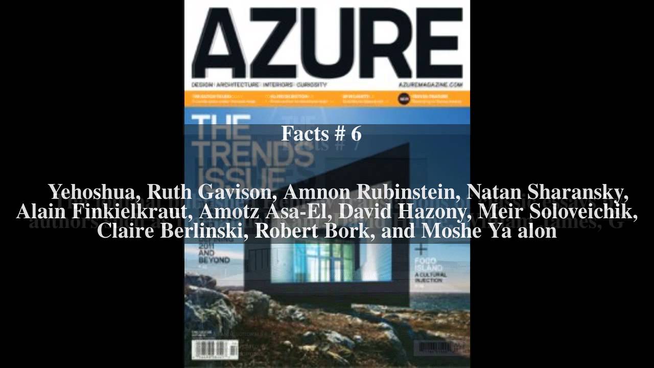 Azure (magazine) Top # 9 Facts