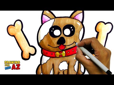 How To Draw A Puppy – Perro Maltes