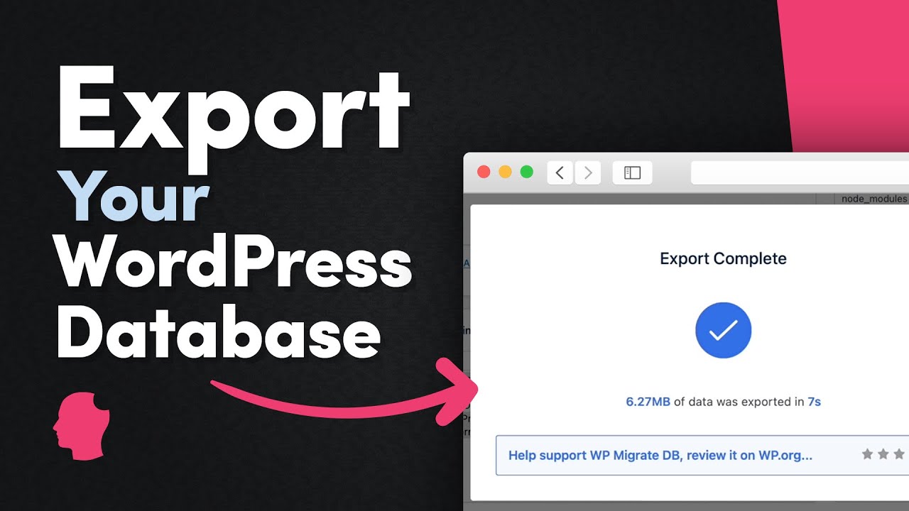 How to Export Your WordPress Database for Free with WP Migrate DB