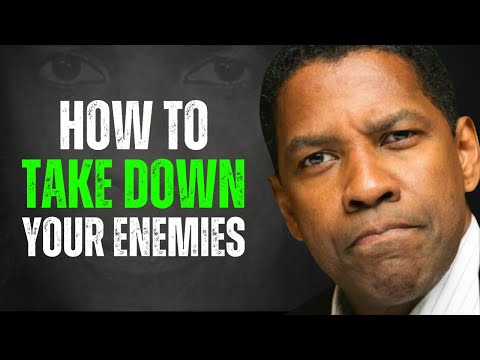 4 Silent But Deadly Ways to Take Down Your Enemies | Denzel Washington Motivation