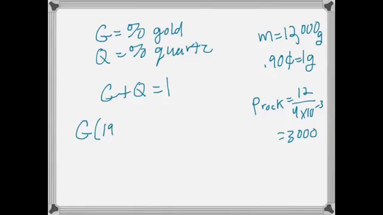 Fluid Density Questions
