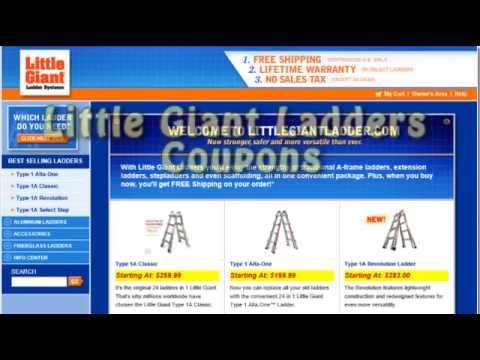 Little Giant Ladder Coupon Code | Little Giant Ladder Coupon Code ...