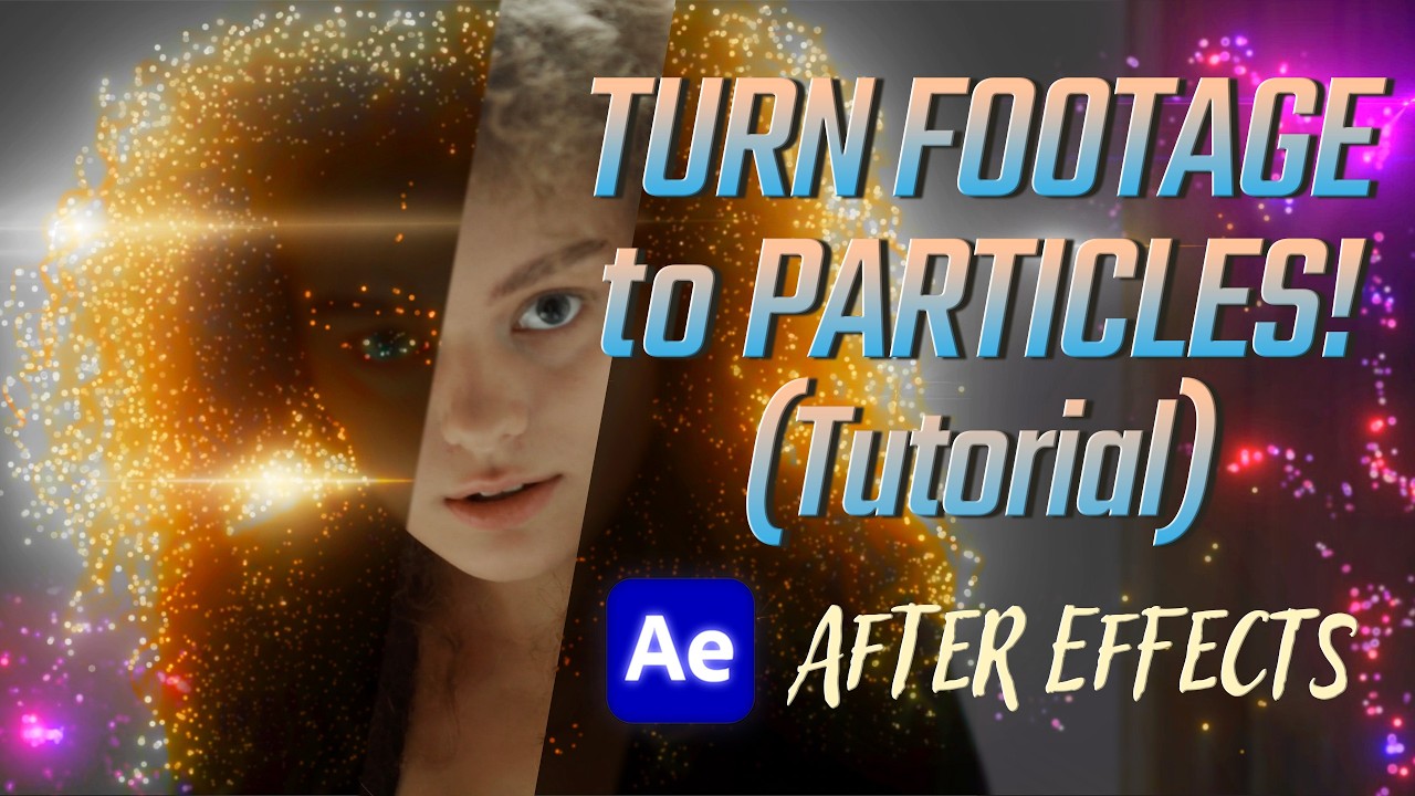 After Effects Tutorial – Turn Footage into 3D Tracking Particles!