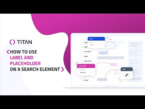 Powerful Salesforce Web App/ Use Label and Placeholder in Titan