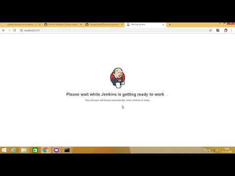 using github and github desktop for a free style project on jenkins