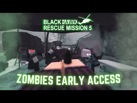 BRM5 Zombies EARLY ACCESS Gameplay | Blackhawk Rescue Mission 5 | ROBLOX