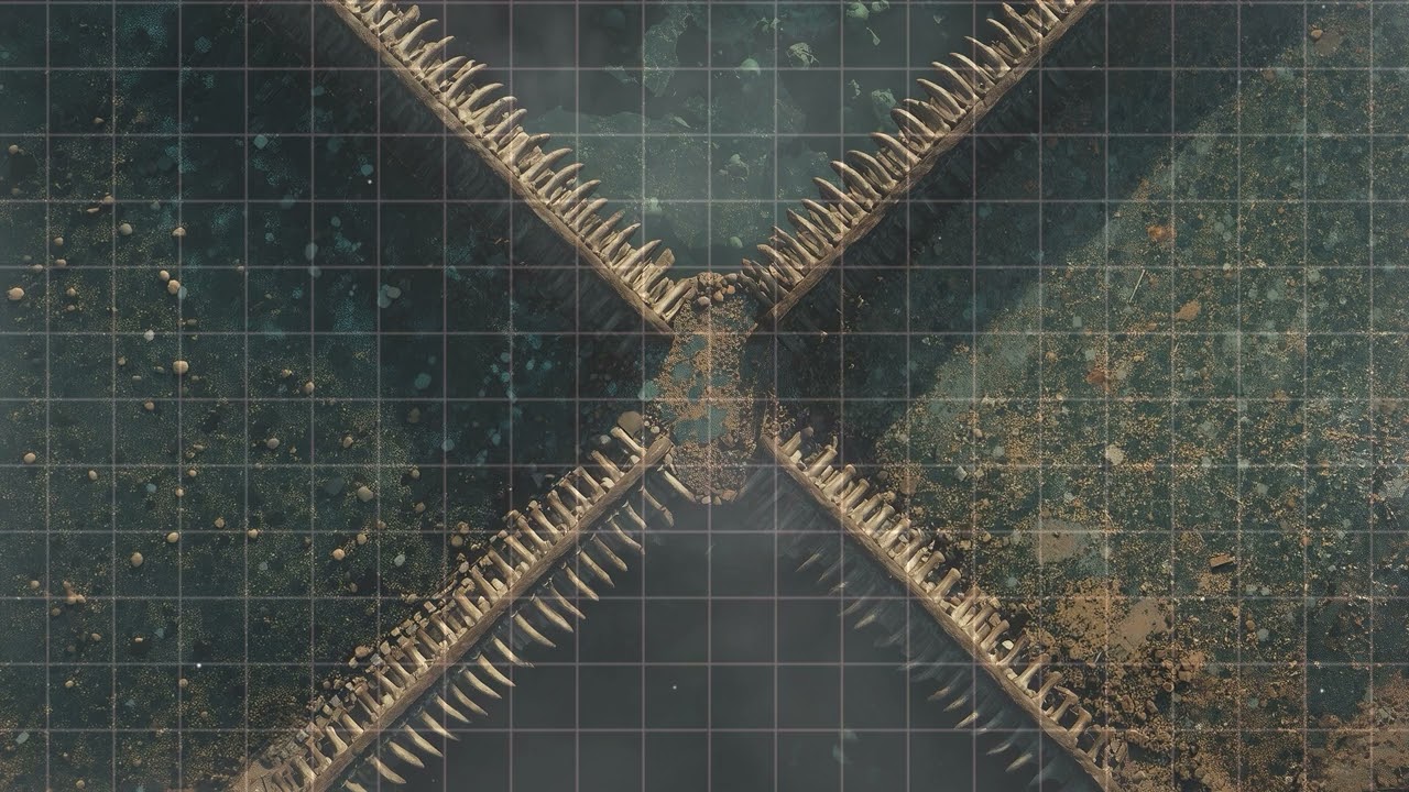 D&D | Marrowspire Part 4 Grid | Animated Battle Maps