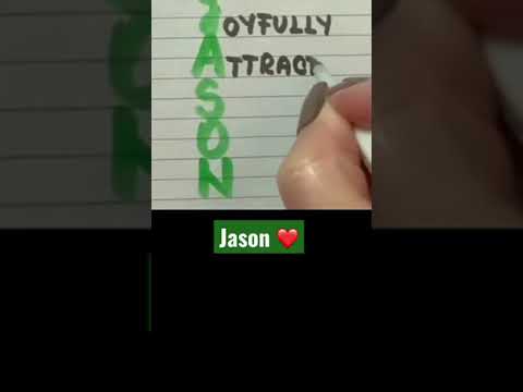 Meaning of the name JASON #meaning #name #jason