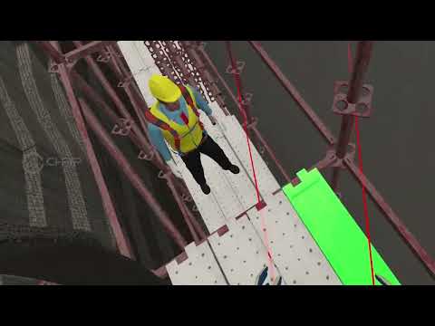 Elevated Scaffold Safety with CHRP-INDIA's VR Demo! 🎮✨
