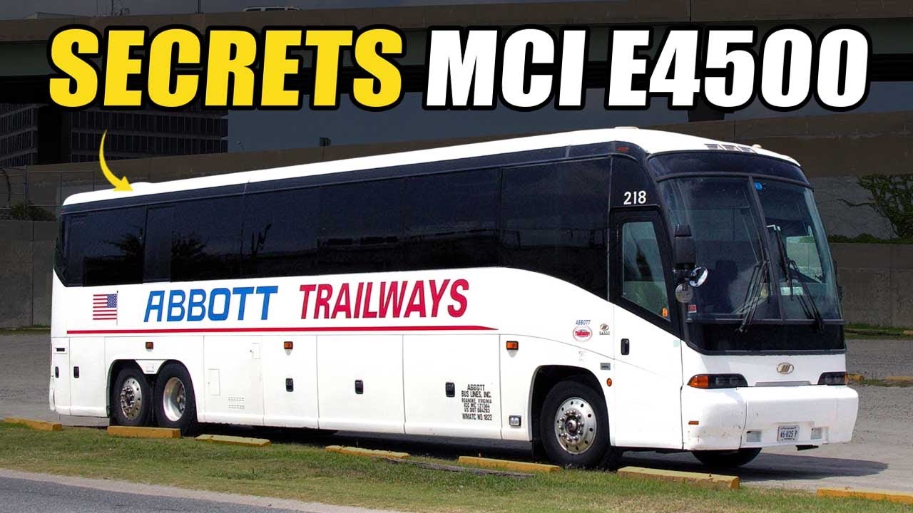MCI E4500: The Beautiful Luxury Coach That Almost Broke MCI