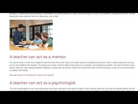 The Many Roles of the Teacher in the ESL Classroom | ITTT TEFL BLOG