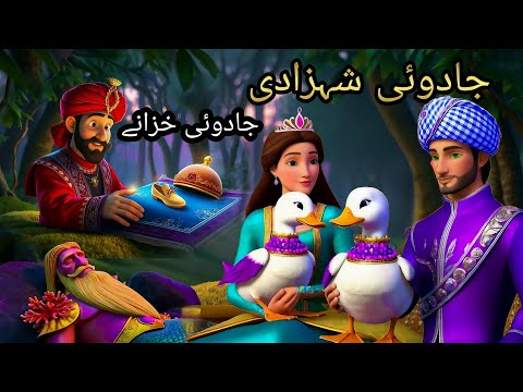 Magical Princess and the Enchanted Treasures | Urdu Story | Fairy Tales in Urdu