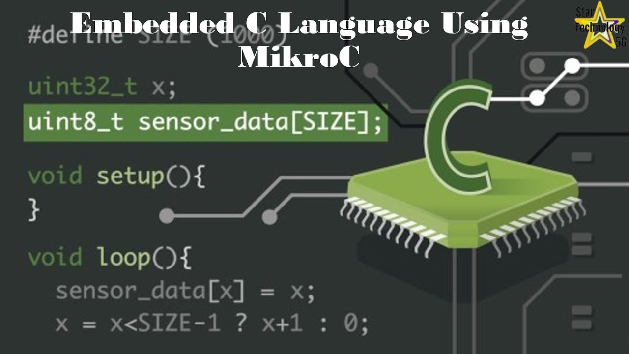 Microcontroller PIC16F877 Video-04 C Programming Language using MikroC