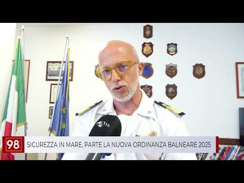 SICUREZZA IN MARE, PARTE LA NUOVA ORDINANZA BALNEARE 2025