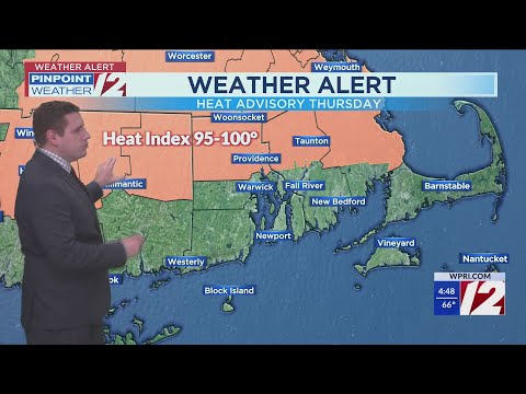 WPRI 12 Weather Forecast 6/19/25: Early Fog Then Sunny, Hot, Humid