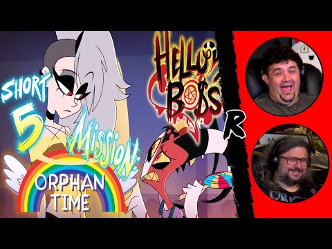 HELLUVA SHORTS 5 // MISSION: ORPHAN TIME // HELLUVA BOSS | RENEGADES REACT #helluvaboss #vivziepop