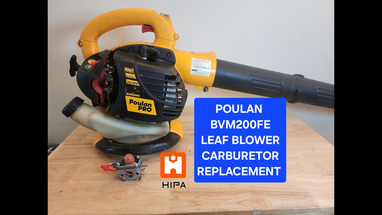 Poulan Pro BVM200FE Leaf Blower Carburetor Replacement