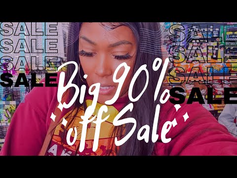 RUN! 90% OFF SALE! LIMITED QUANTITIES!