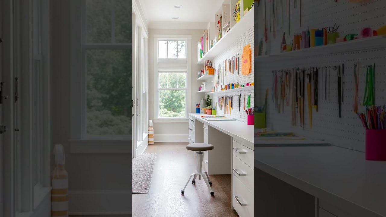 25 Craft Room Ideas With Genius Organization & Decor Tips