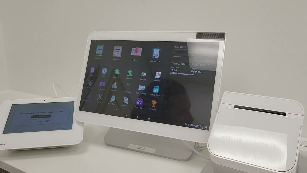 How to use the Clover Help Feature on a Clover Station Duo