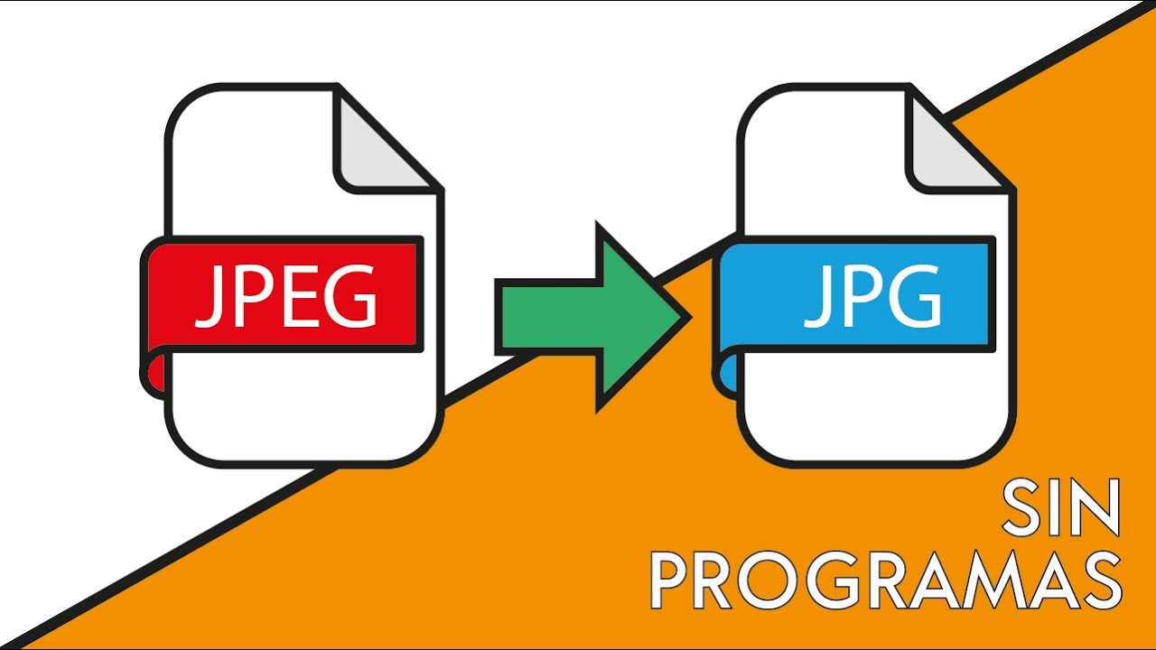 How to convert JPEG to JPG format AUTOMATICALLY and WITHOUT PROGRAMS