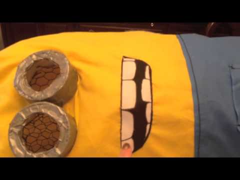 How to Make a Minion Costume part 2 of 2