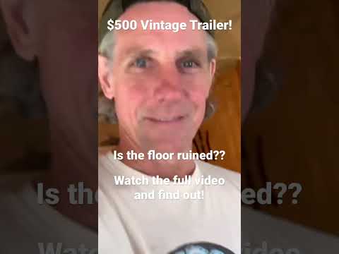 $500 Trailer on Craigslist!! Is the floor ruined?? Part 1