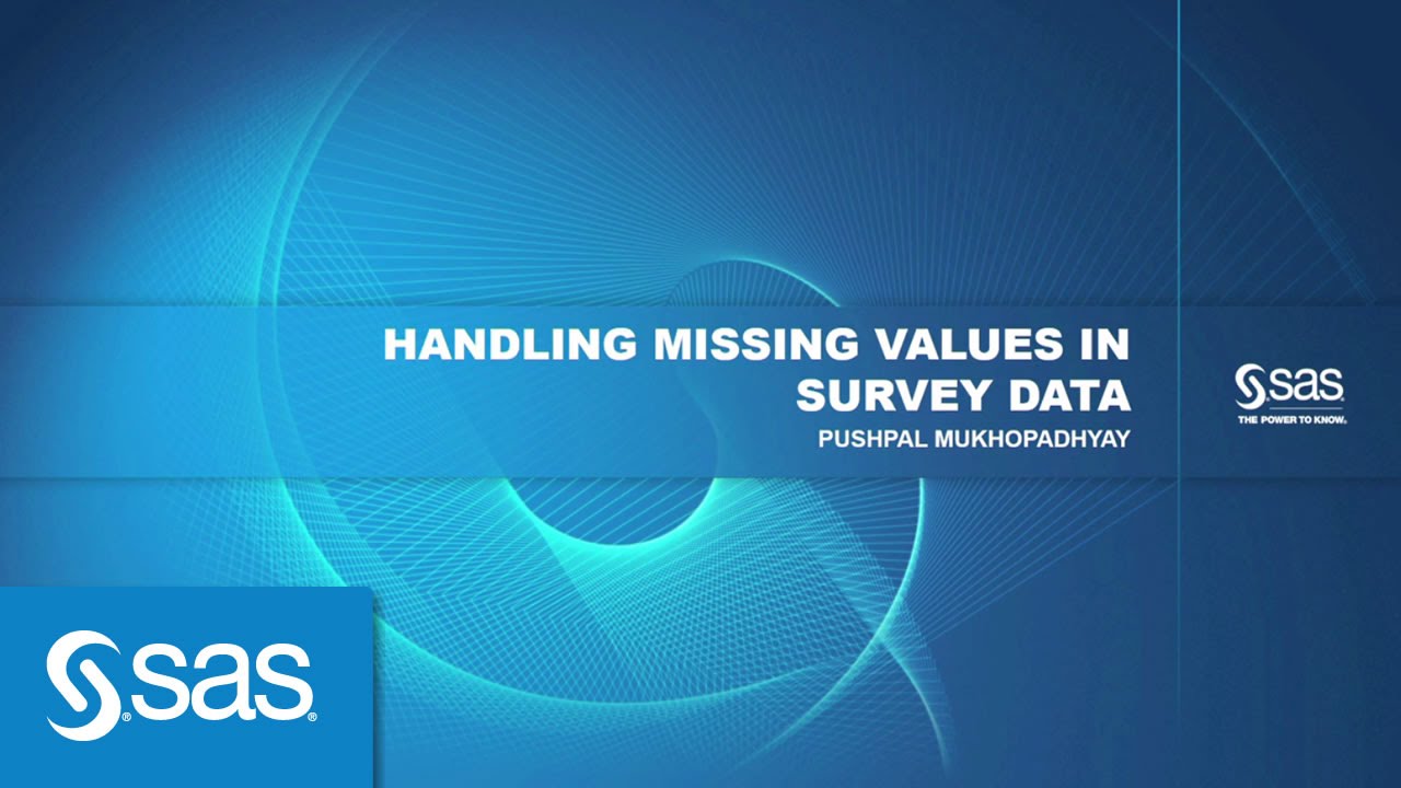 Handling Missing Values In Survey Data