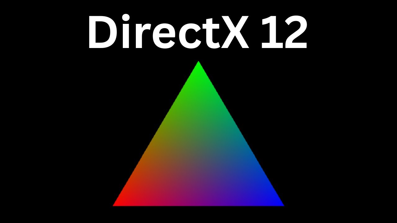 Your first triangle in DirectX 12