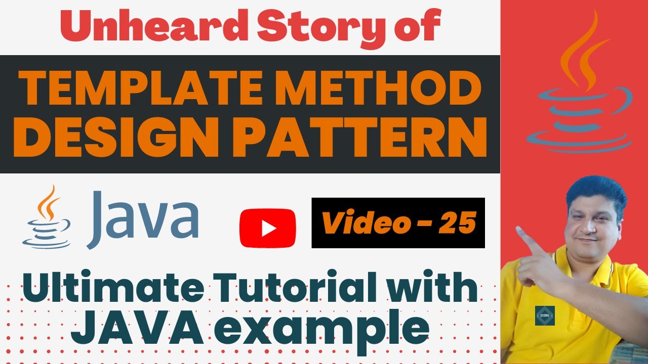 Template Method Design Pattern Tutorial with Java Coding Example | Template Method Pattern Explained