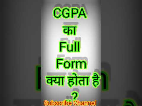 CGPA का Full Form क्या होता है? #shorts #ytshorts #gk #gkquiz #viralvideo #viralshort