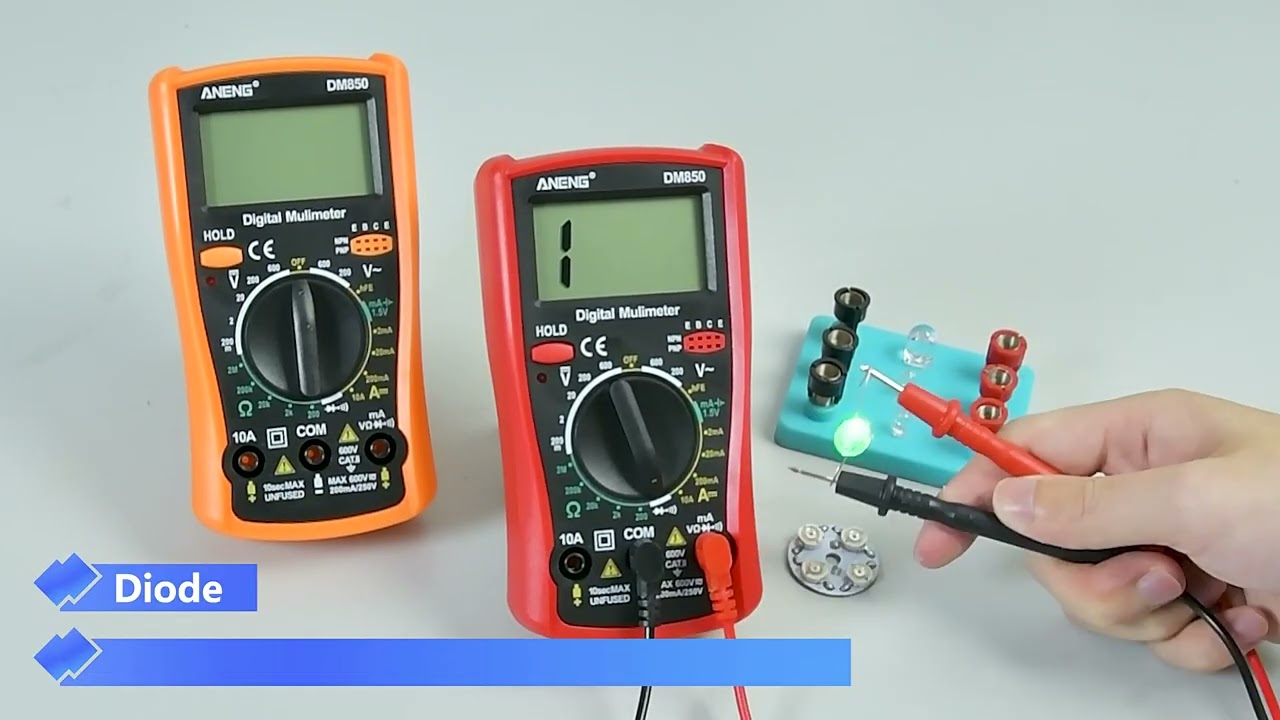ANENG DM850 Automatic Digital Multimeter Professional multimetro AC/DC Votage Tester  Electric Tools