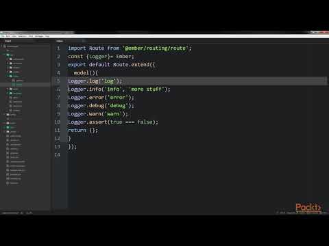 Learn Ember js 3 x Web Development Recipes Using Ember Logger | packtpub com - Mind Luster