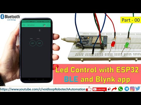 00 Led Control With Esp32 Ble And Blynk App Theme Loader - Vrogue