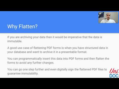 Flatten PDF Forms Using UniPDF