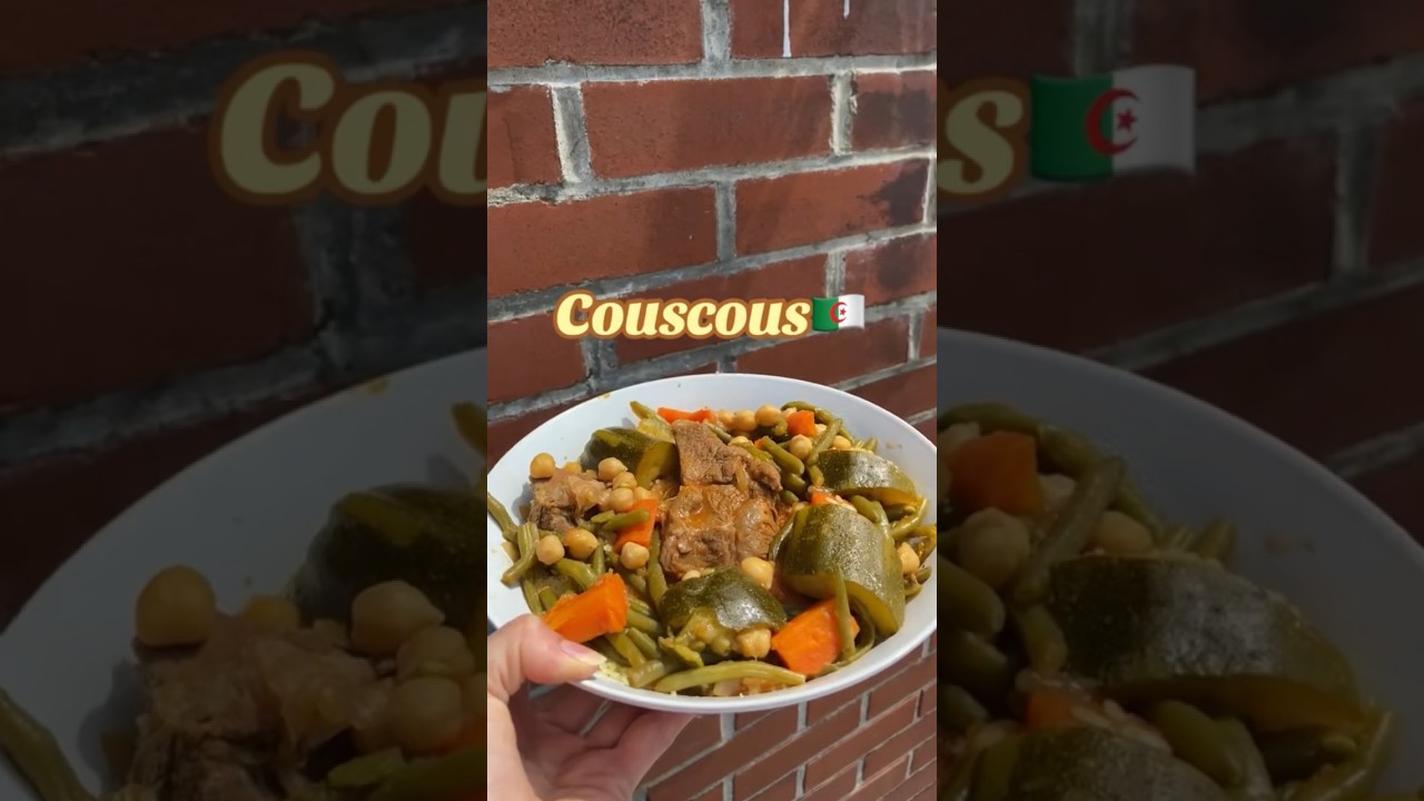 Traditional Algerian Couscous since today is the Algerian Independance day🇩🇿recipe in the comment!